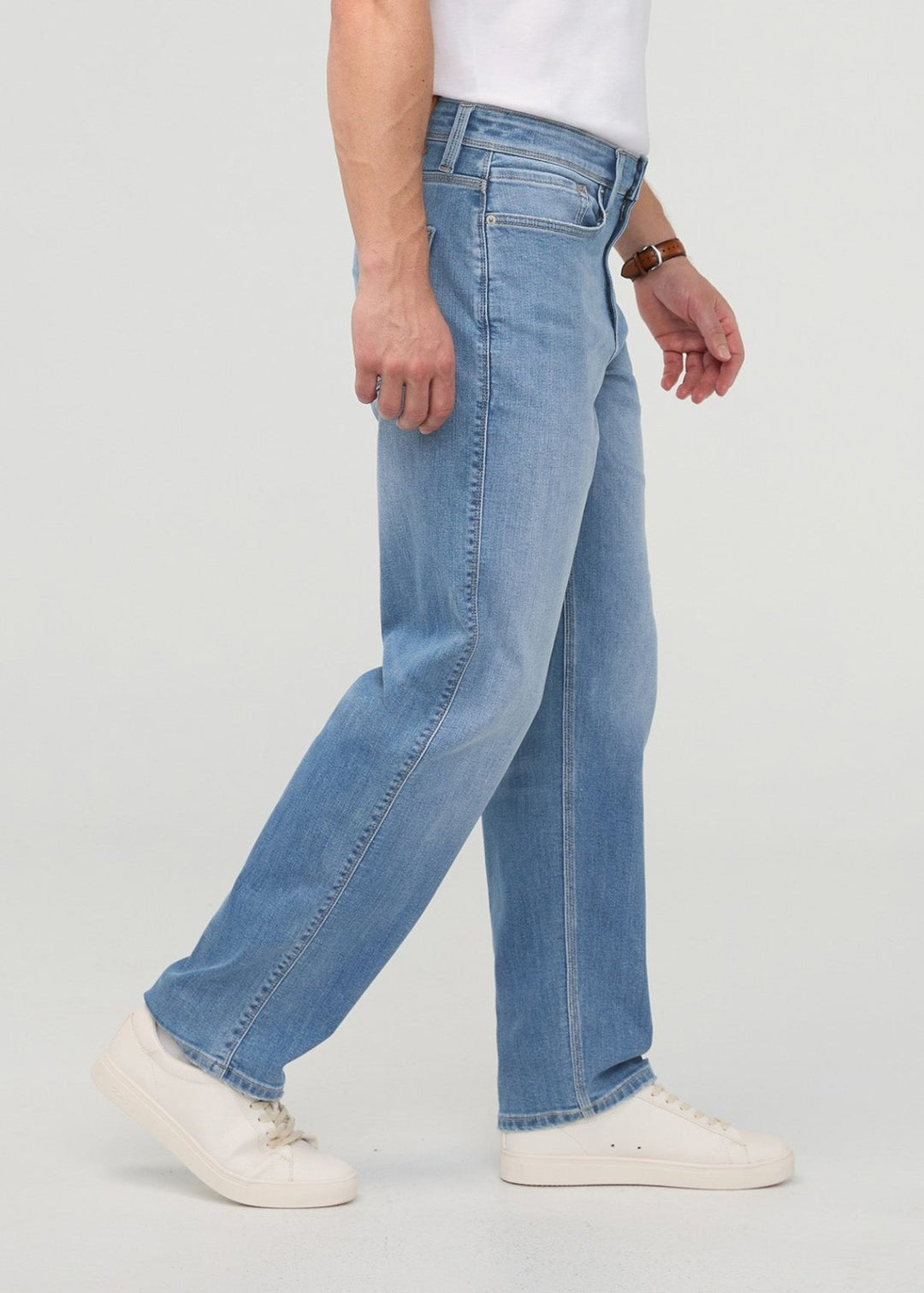 Men's Summit Relaxed Straight Fit Stretch Jeans