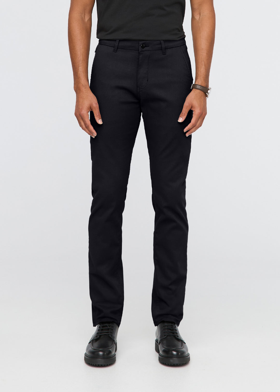 Men's Slim Straight Fit Stretch Trouser