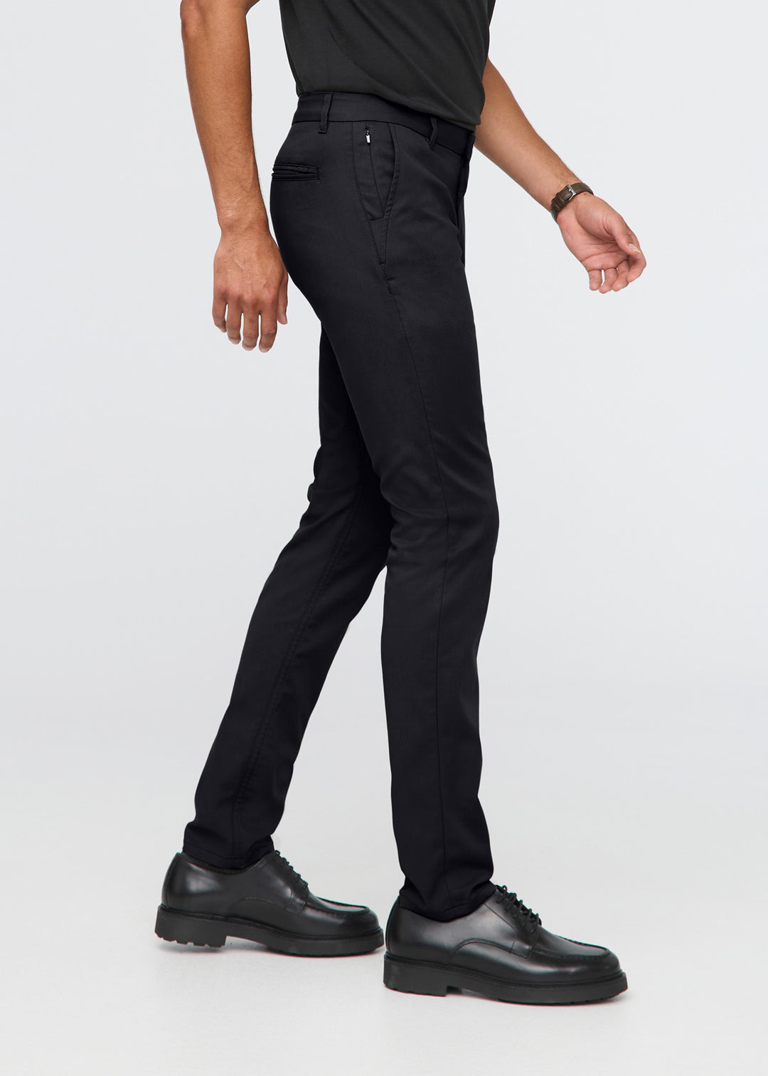 Men's Slim Straight Fit Stretch Trouser